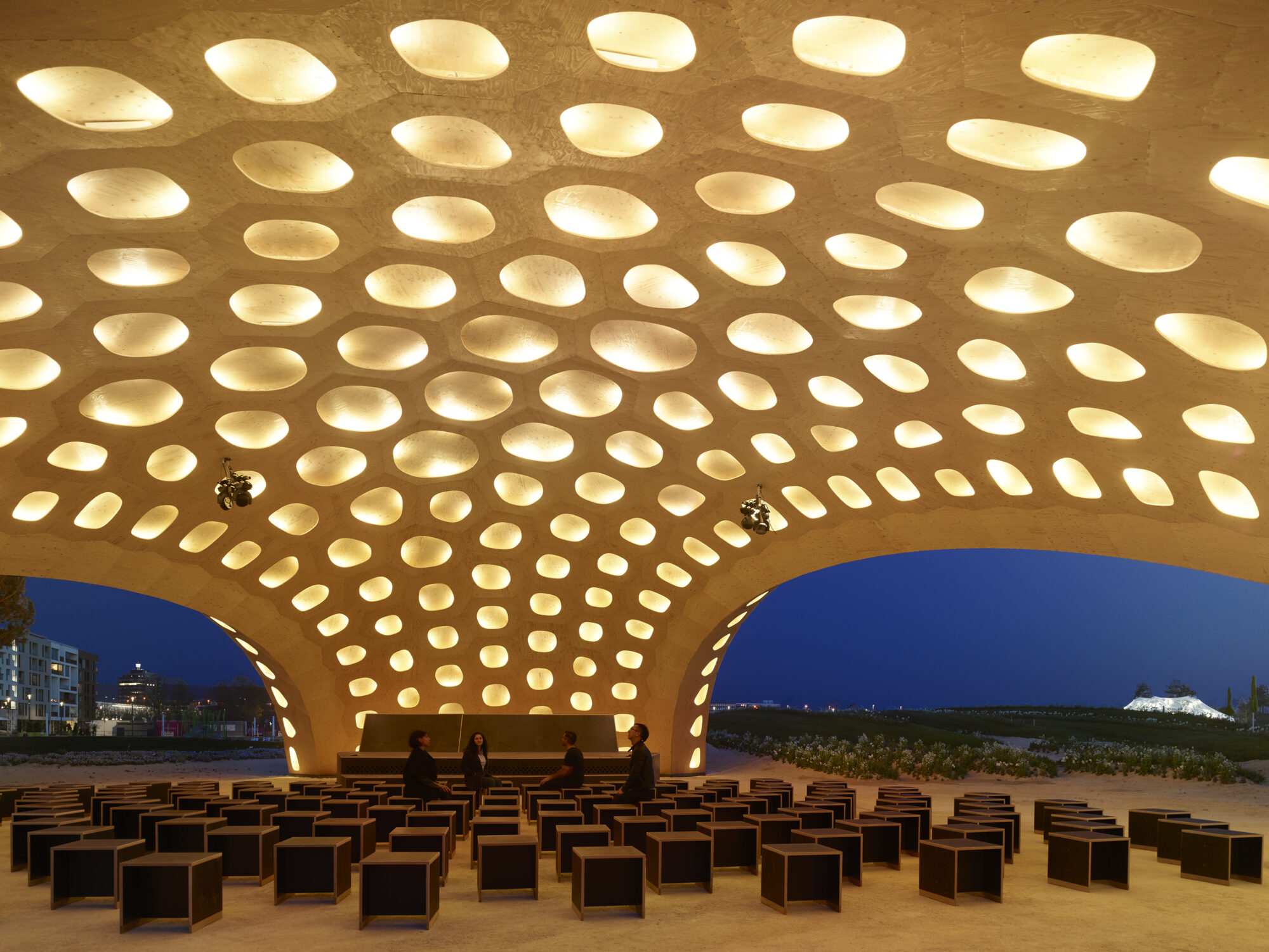 BUGA Wood Pavilion – Achim Menges